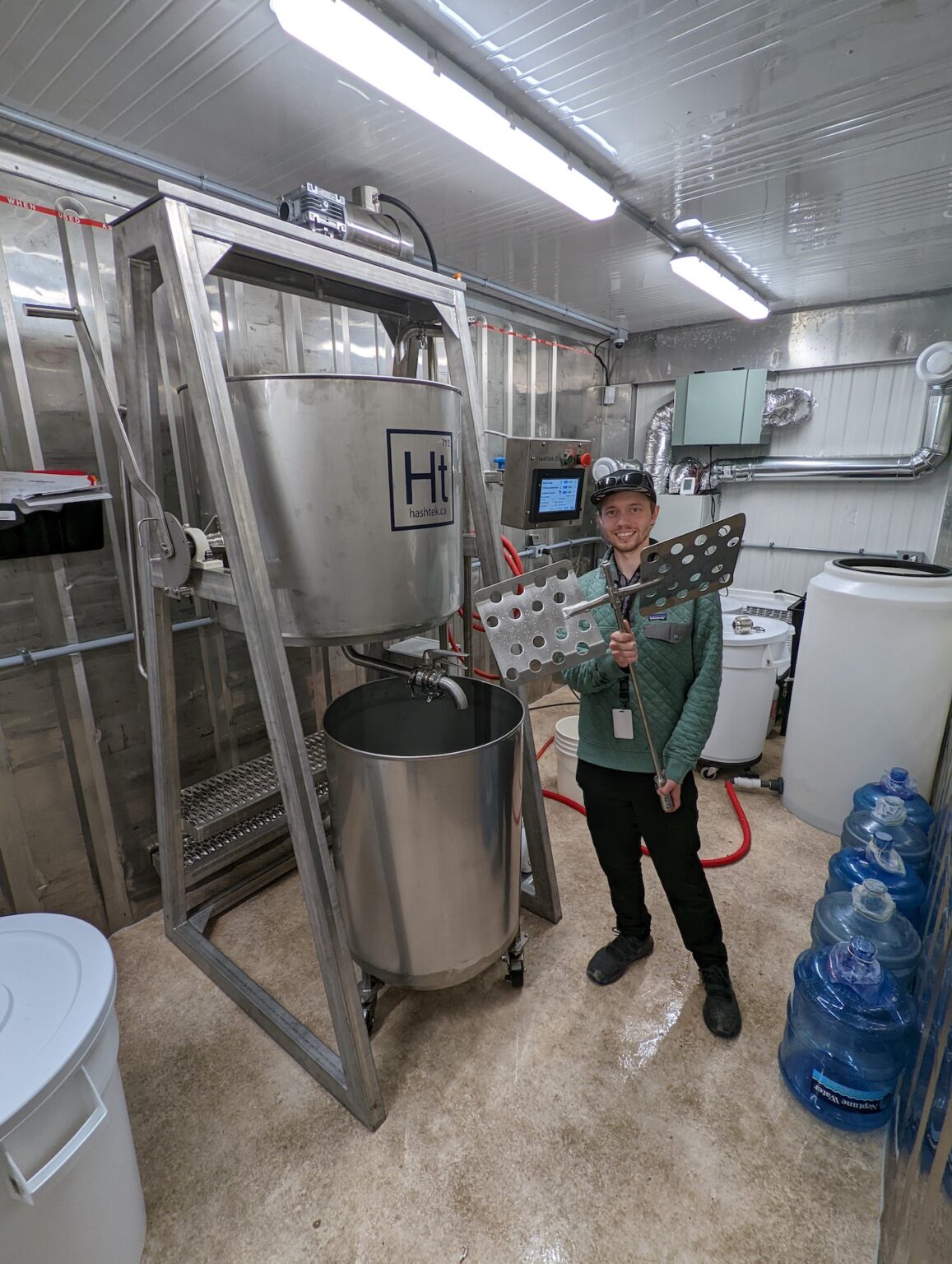 Hashtek 85t - Commercial Bubble Hash Extraction System