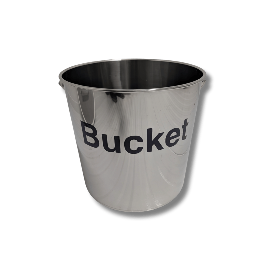 Stainless Steel Bucket (8 Gallon) - Hashtek