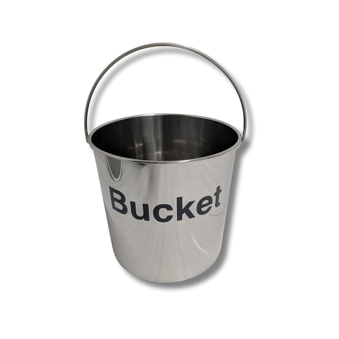 Stainless Steel Bucket (8 Gallon) - Hashtek